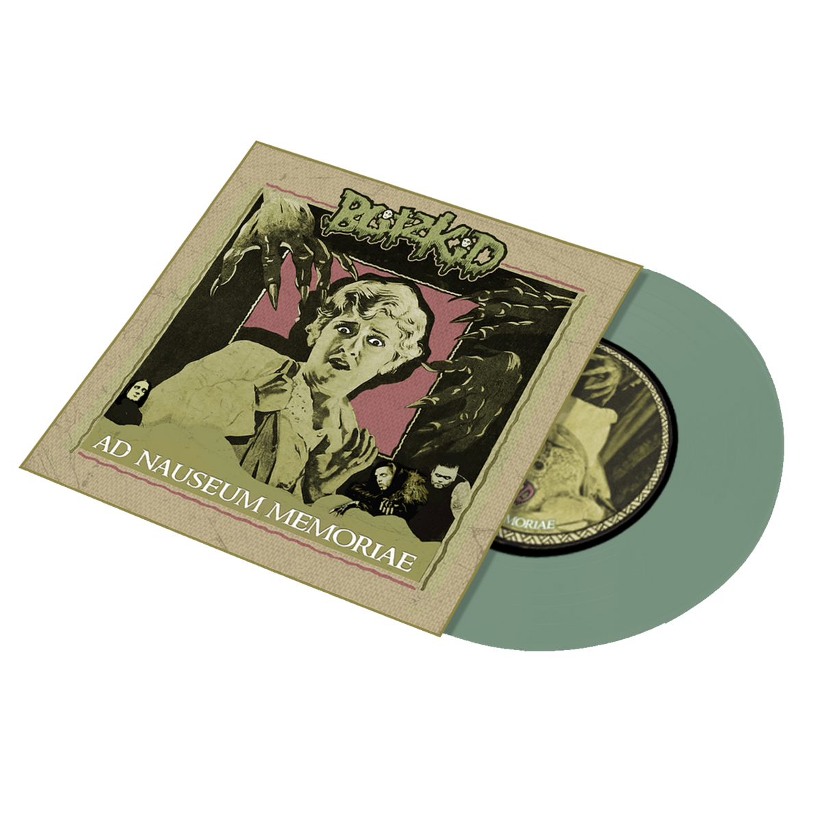 Blitzkid-AD NAUSEAM MEMORIAE 7" Vinyl – acwnnstore