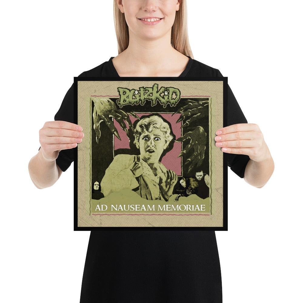 Blitzkid- AD NAUSEAM MEMORIAE Poster – acwnnstore
