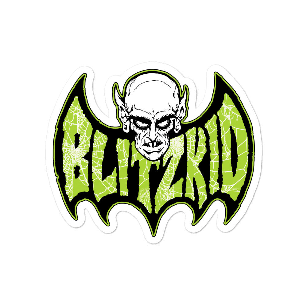 Blitzkid- GREENWEBS Sticker – acwnnstore