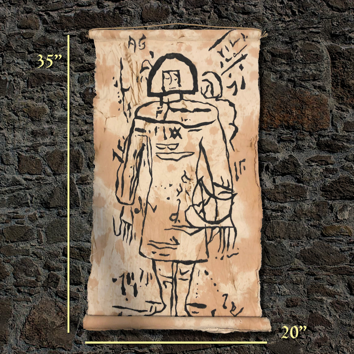 DER GOLEM Conjure Scroll (hand painted) – acwnnstore